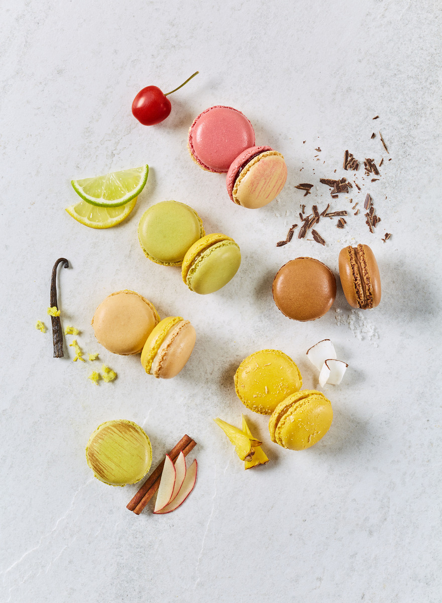 Tray of intense flavours Macarons 12g | Bridor Site
