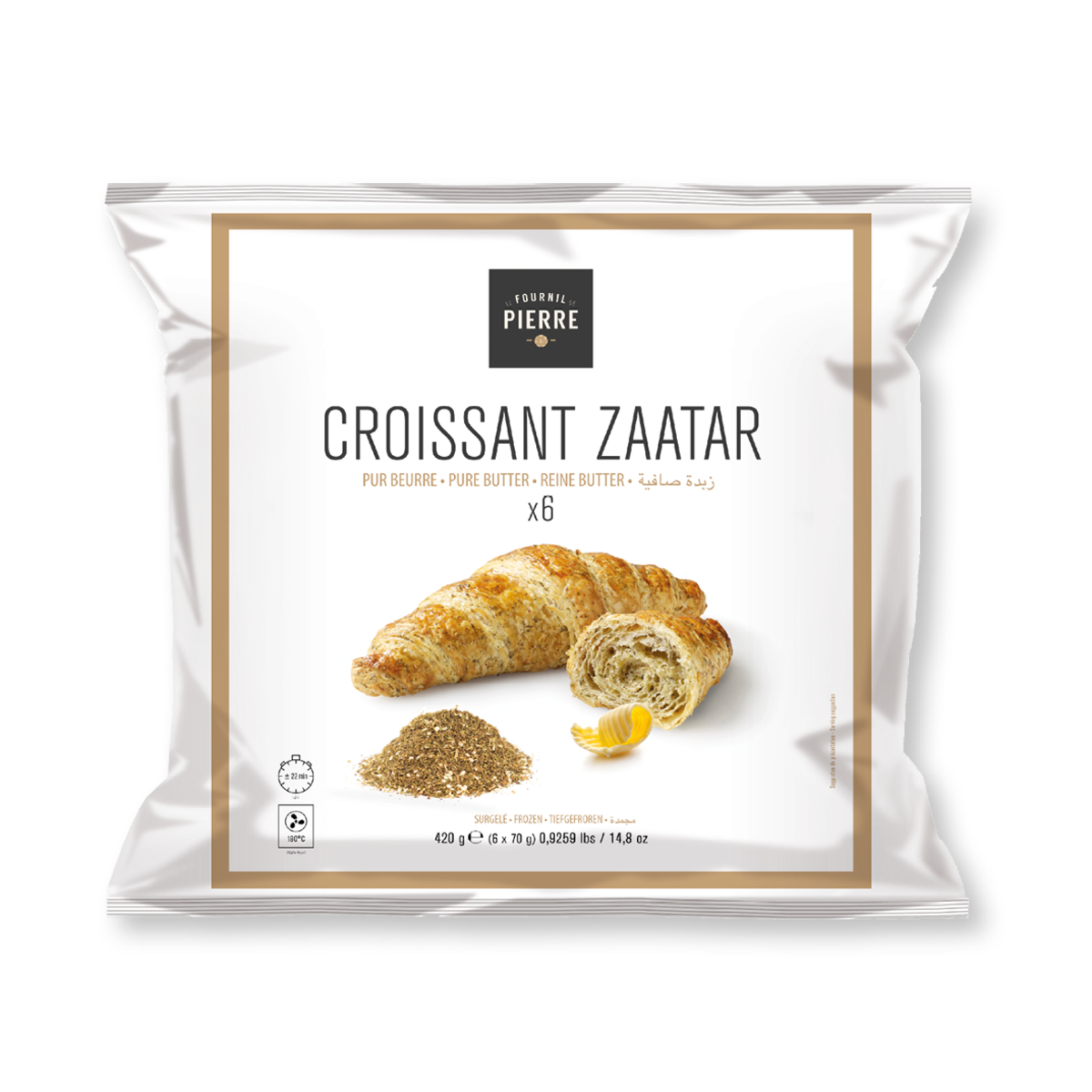 Zaatar Croissant 70g | Bridor Site
