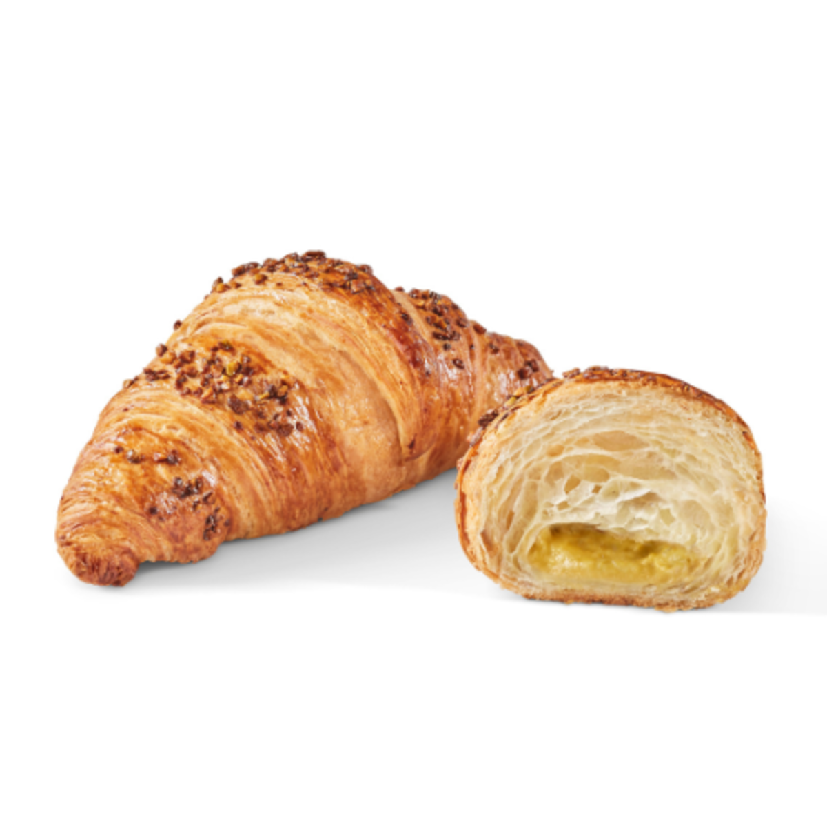 Croissant with Pistachio filling 85g | Bridor Site