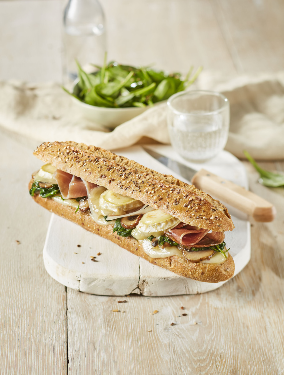Grains Gourmet Half-Baguette 140g | Bridor Site