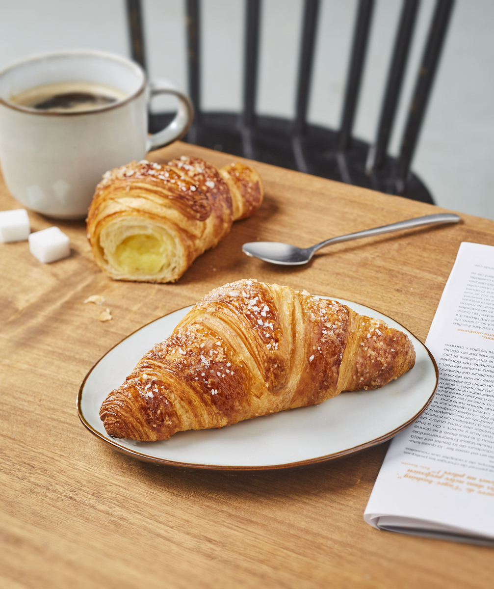Croissant fourré à la crème pâtissière 100g | Bridor Site