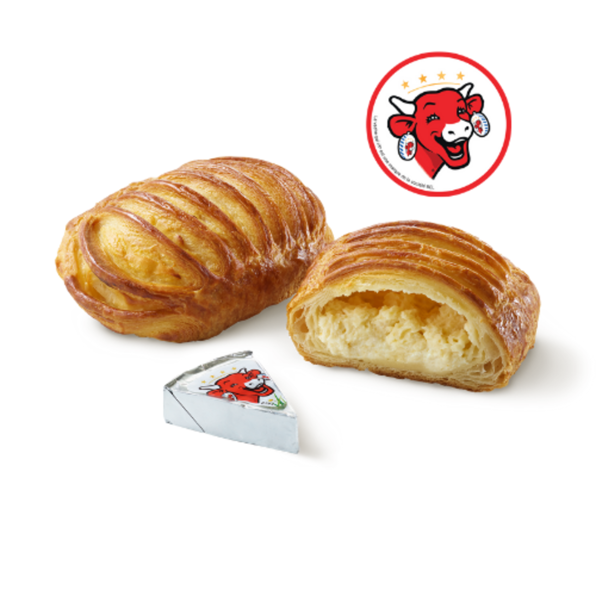 Feuilleté au Fromage La Vache Qui Rit® 100g (avec stickers) | Bridor Site