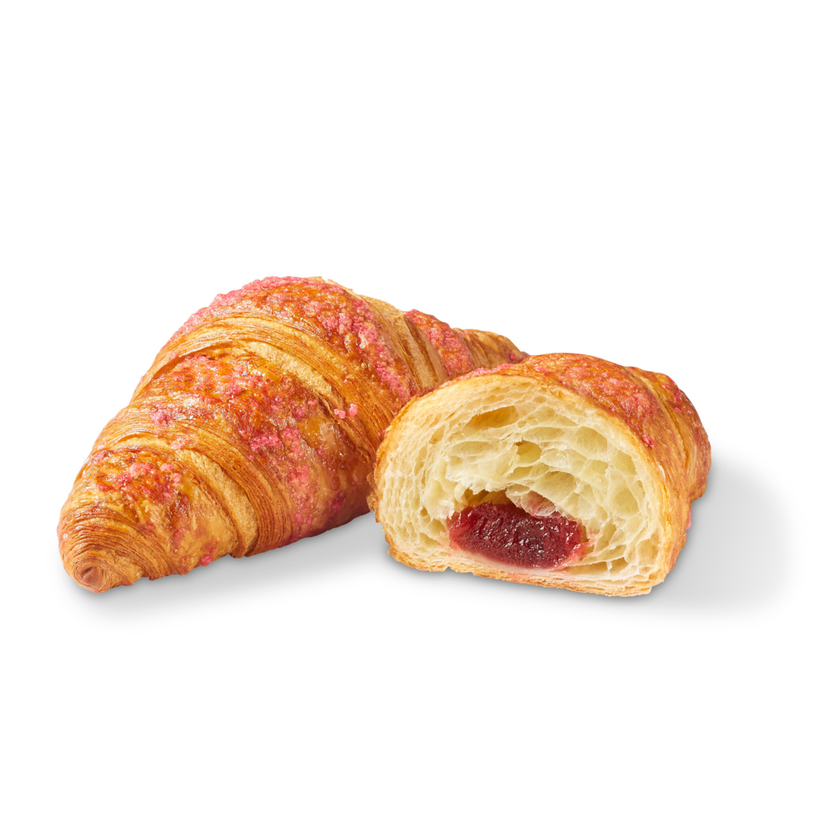 Croissant fourré Framboise 90g | Bridor Site