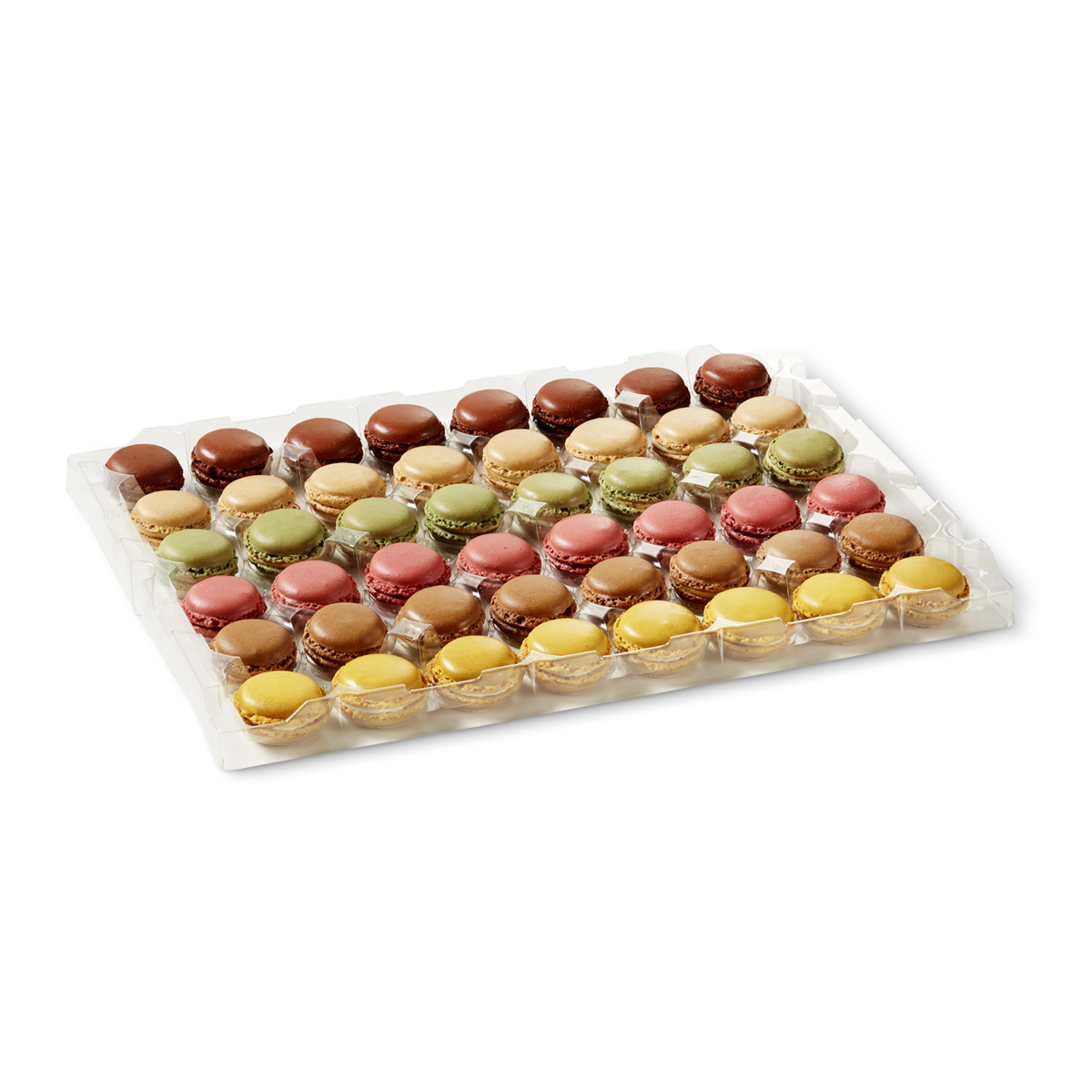 Tray of macarons Assortment n°1 (48 x 12 g) | Bridor Site