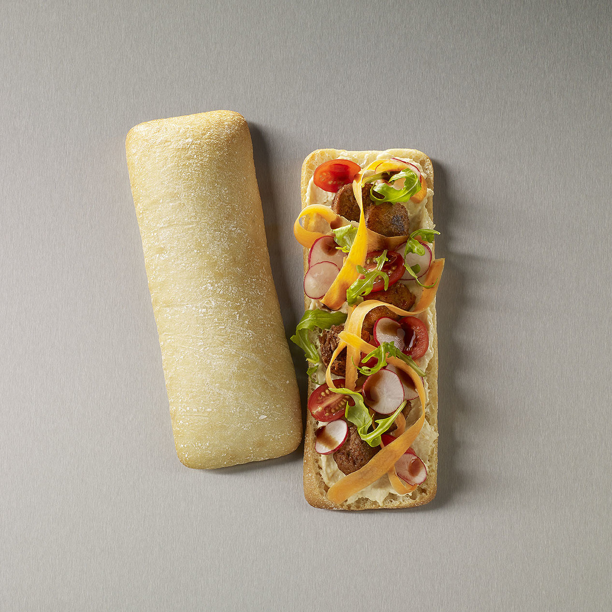Plain Ciabatta 140g | Bread | Family | Catalog | Bridor Site